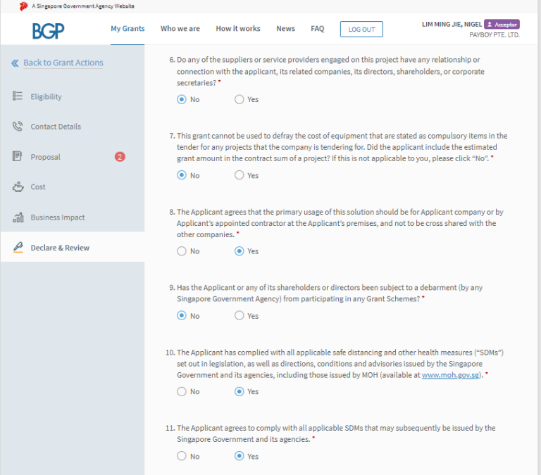 The Business Grants Portal (BGP) guide for SMEs in Singapore | Payboy