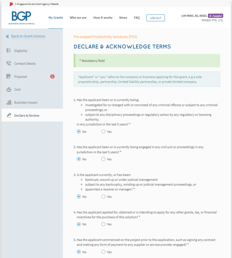 Productivity Solutions Grant (PSG) guide for SMEs in Singapore | Payboy